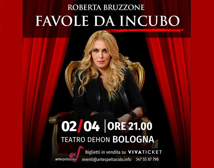 Roberta Bruzzone martedì 2 aprile al Teatro Dehon di Bologna (sold out) | Modena 2000