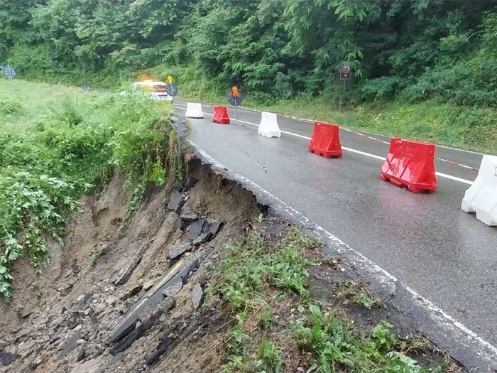 Chiude ponte di Navicello vecchio. Disagi in appennino: frane e strade ...